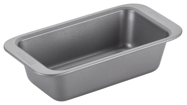 Cake Boss Basics Nonstick Bakeware 9"x5" Loaf Pan, Gray - Contemporary ...