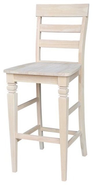 Java Bar height Stool - 30" Seat Height - Traditional - Bar Stools And ...