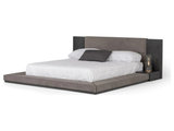 Bay Gray Bed, California King - Transitional - Platform Beds - by ...