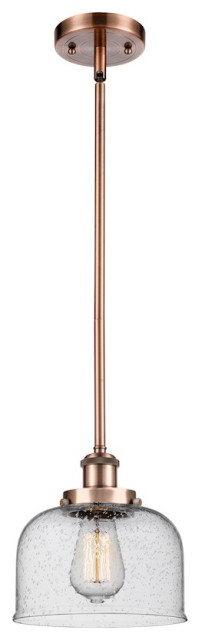 Innovations B Large Bell LED Pendant, AC Frost/Sphere, 916-1S-AC-G74 ...