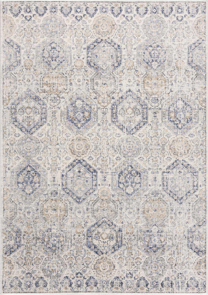 Hauteloom Parkerfield Blue Area Rug - 1'11" x 2'11" Rectangle, 8'10"" x ...