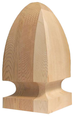French Gothic Finial for a 4" Post, 6" - Transitional - Stair Parts ...