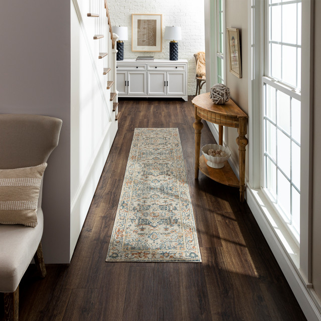 Mohawk Home Loki Anthracite Area Rug, 2'x8' - Contemporary - Hall And ...