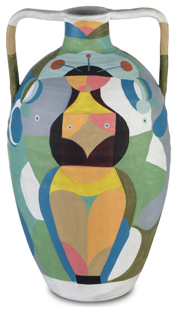 Amphora Medium Vase - Contemporary - Vases - by Buildcom | Houzz