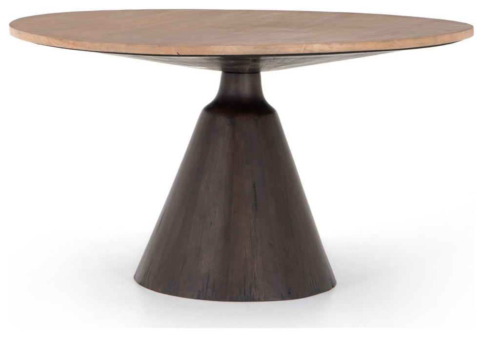 Bronx Dining Table, Light Brushed - Transitional - Dining Tables - by ...