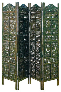 Rustic Wooden Room Divider Screens