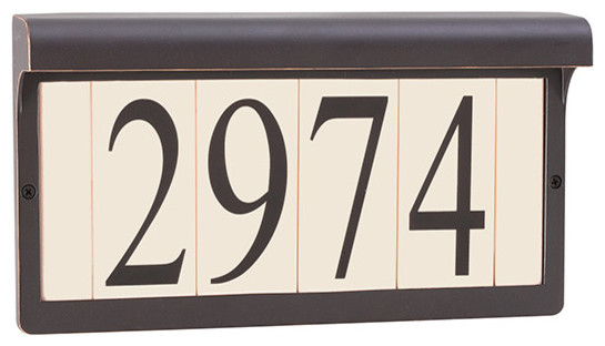 Address Light Fixture - Contemporary - House Numbers - by 1STOPlighting ...