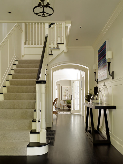 Palo Alto Dutch Colonial Revival - Traditional - Staircase - San ...