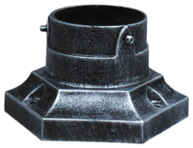 Aluminum Stub Post Base - Traditional - Lighting Hardware - by Special ...