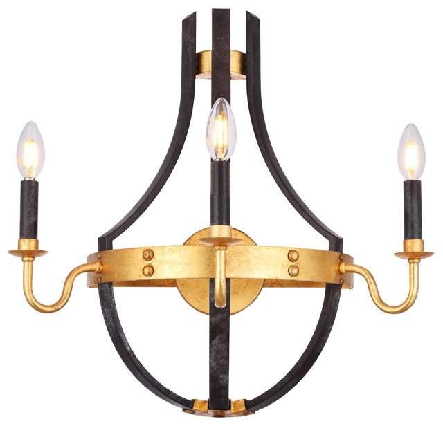 Mediterranean Wall Sconce Shelves