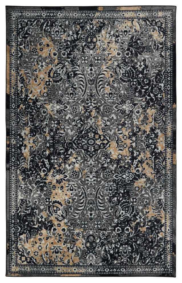 Mohawk Prismatic Garden City Charcoal, 5'x8' - Contemporary - Area Rugs ...