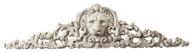Remoulage Lion Pediment - Traditional - Onlays And Appliques - by ...