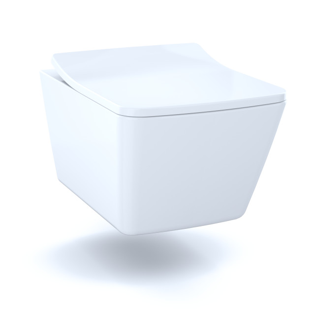 SP Wall-Hung Toilet/In-Wall Tank System 1.28/0.9 GPF - Contemporary ...