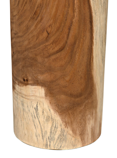 Tabula Side Table, Munggur Wood - Rustic - Side Tables And End Tables ...