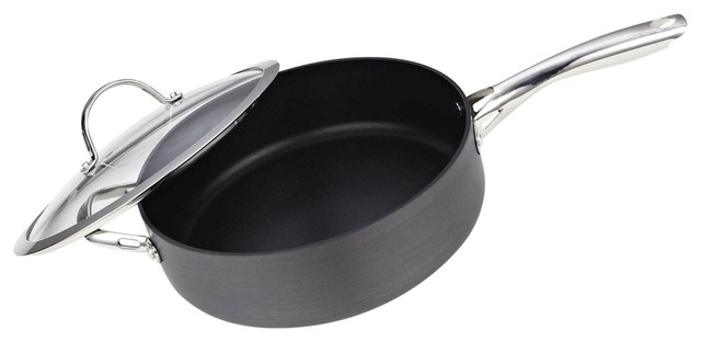 Cooks Standard 5Qt Hard Anodize Premium Grade Nonstick Saute Pan With ...