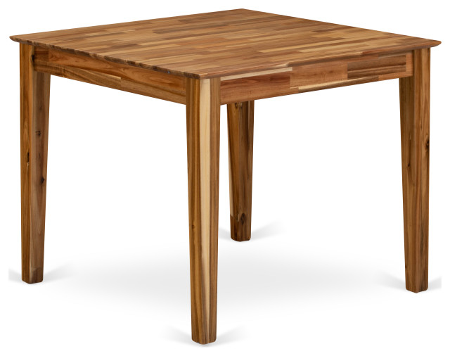 Oxford Square Dining Table Linen White - Transitional - Dining Tables ...