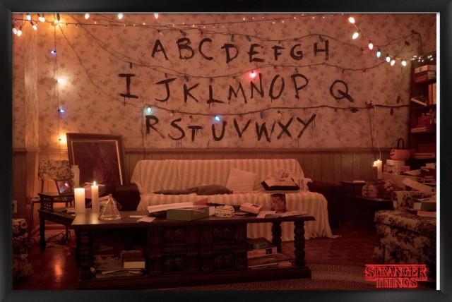 Netflix Stranger Things - Alphabet, 14.725" x 22.375" - Contemporary ...
