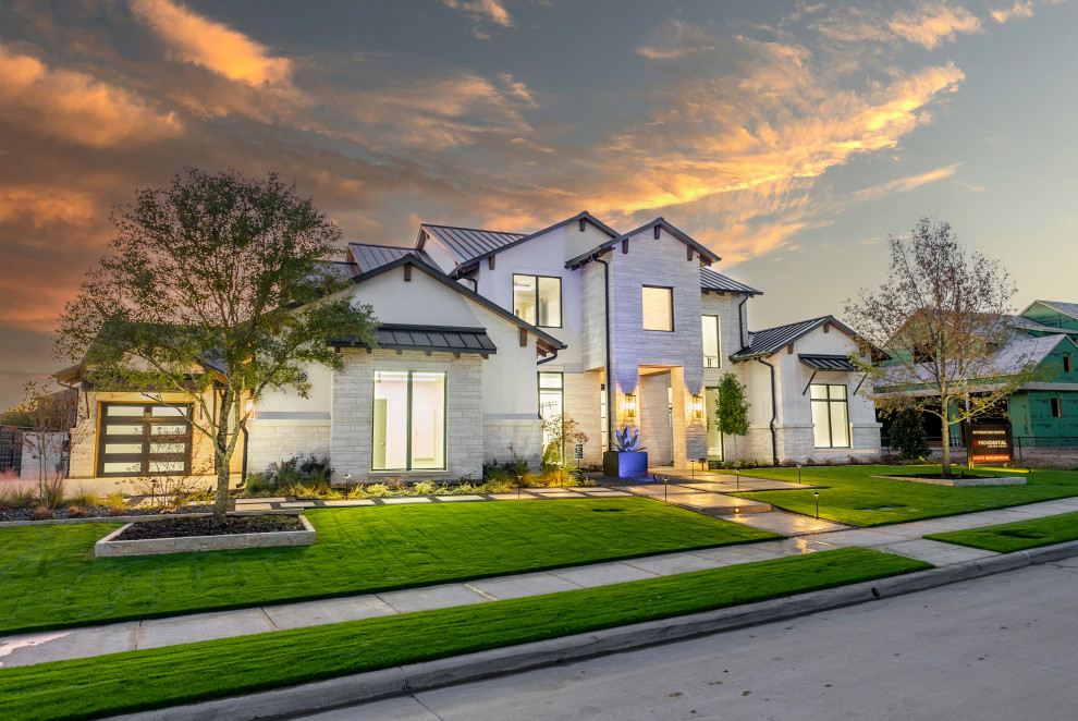 Modern Model Home in Southlake - Modern - Exterior - Dallas - by ...