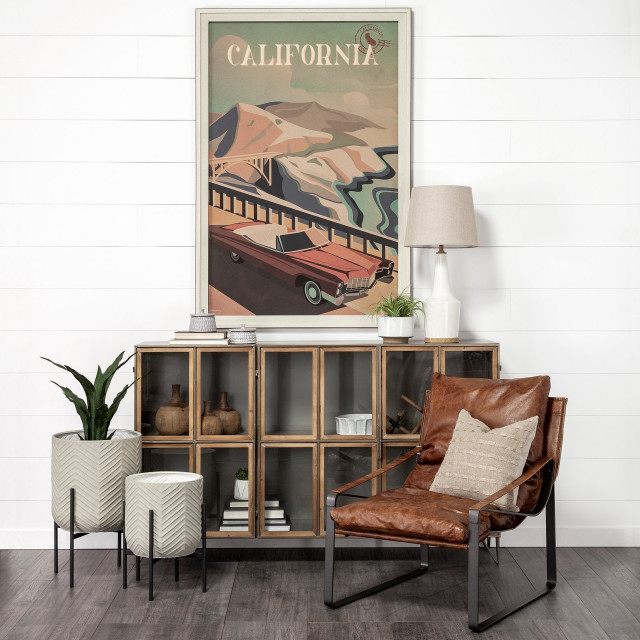 7" Rustic Natural Vase Shaped Sculpture - Rustic - Decorative Objects ...