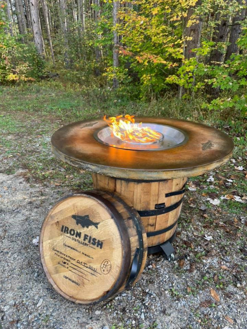 18" Double Ring and Complete Basic Propane Fire Pit Kit - Contemporary ...