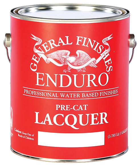 General Finishes Pre-Cat Lacquer - Craftsman - Stains And Varnishes ...