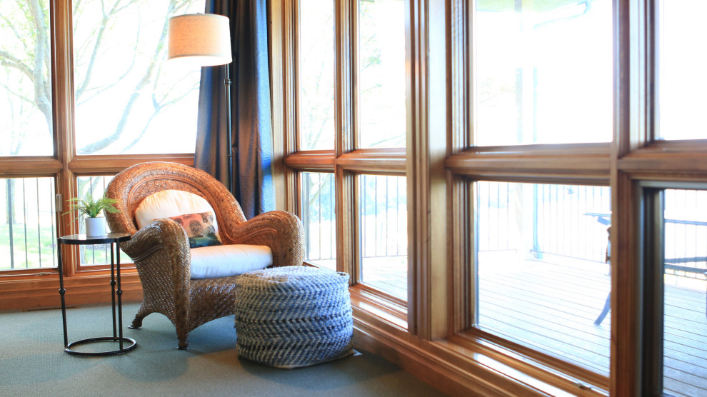 Lakefront British Colonial - Traditional - Sunroom - Omaha - by The ...