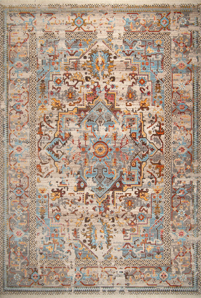 Beratti Brt11685 Mayaza 5.3x7.6 160x230 Area Rug - Contemporary - Area ...