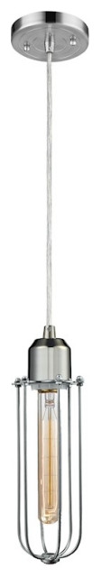 Innovations Austere Muselet LED Mini Pendant, PC/Tube, 900-1P-PC-CE225 ...