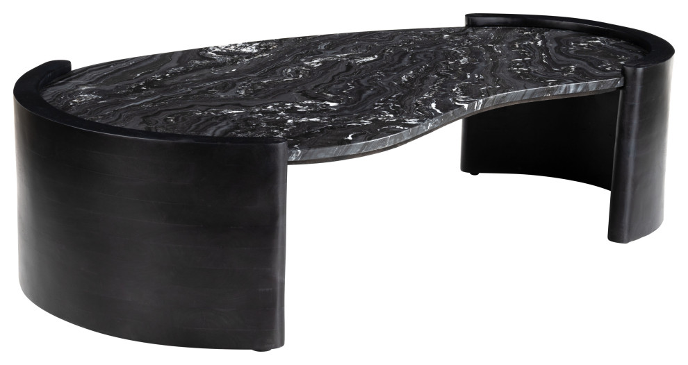 Clinton Coffee Table Black - Transitional - Coffee Tables - by Rustic ...