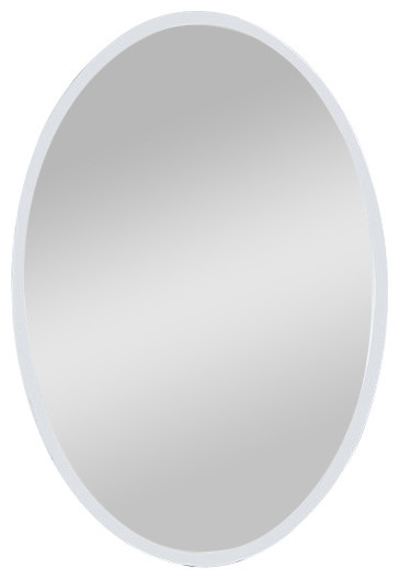 Oval Frameless Mirror - Traditional - Bathroom Mirrors - by Luxury Bath ...
