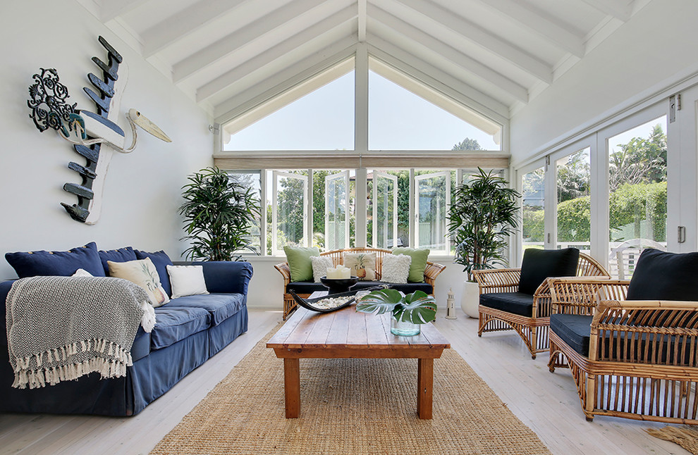 Pelican Cottage - Living Room - Sydney - by Seaside Creative Interiors ...