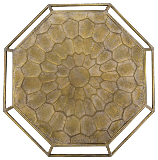 Paragon Gold Wonder 1 - Transitional - Wall Sculptures - by PARMA HOME ...