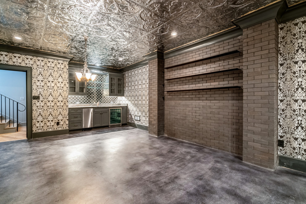 Modern French Country - Transitional - Home Bar - Atlanta - by Bold SMAC designs | Houzz AU