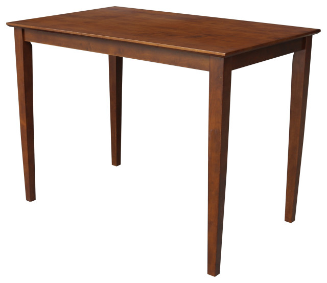 Solid Wood Top Table, 36 Inch High - Transitional - Dining Tables - by ...
