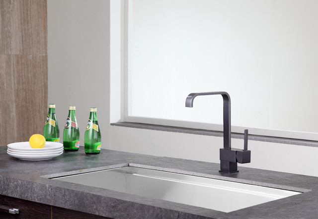 ANZZI Sabre Single-handle Standard Kitchen Faucet In Oil Rubbed Bronze ...