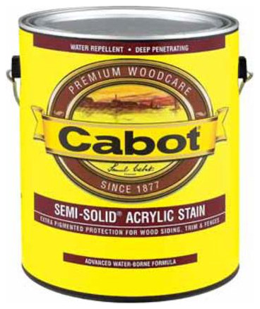 Cabot 01-1107 Semi-Solid Stain Acrylic, Exterior Deep Base, 1 Gallon ...