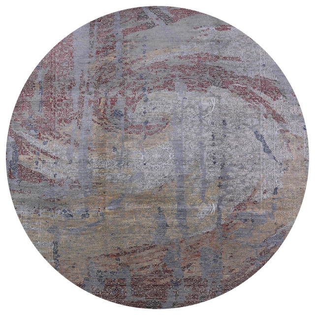 Ahgly Company Indoor Rectangle Mid-Century Modern Area Rugs, 5' x 7', 3 ...