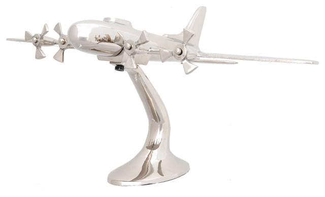 Alum Aeroplane Collectible Metal scale model Airplane Aluminum Home ...