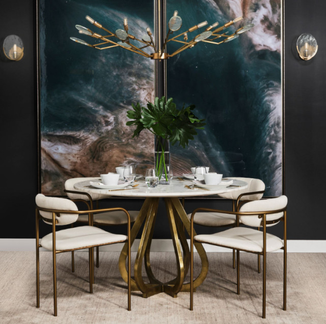 Mercana Laurent, Box A&B, Dining Table - Contemporary - Dining Tables - by Akari Lanterns | Houzz