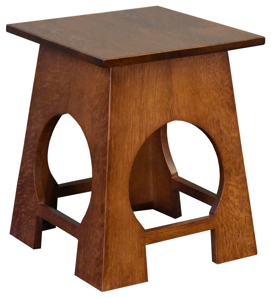 Arts and Crafts/Mission Style Taboret End Table, Model A21 - Craftsman ...