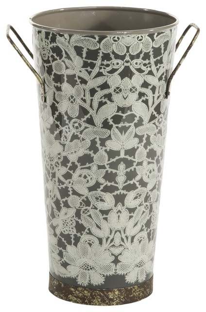 Vintage Garden Florist Bucket - Farmhouse - Vases - by Heritage Lace ...