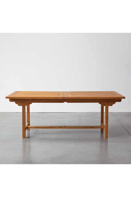 Acacia Rectangular Garden Table | Tikamoon Capri - Transitional ...