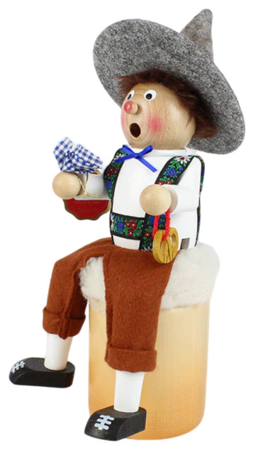 Steinbach Wooden Incense Burning German Smoker, Oktoberfest, 10 ...