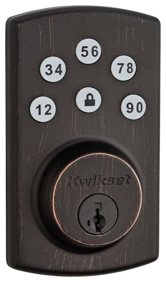 Kwikset® 99070-103 Power Keyless 2.0 Entry Deadbolt w/ SmartKey ...