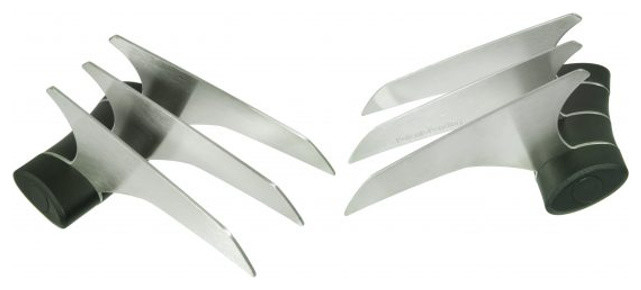 Charcoal Companion Stainless Steel 2 Piece Slash and Serve Meat Claws ...
