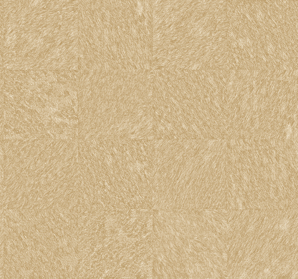 Flannery Light Brown Animal Hide Wallpaper - Contemporary - Wallpaper ...