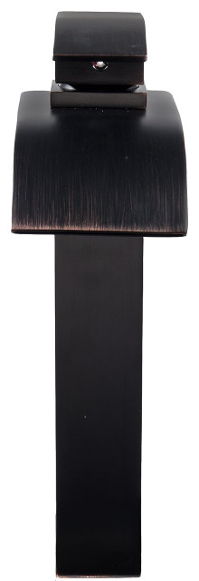 Unique Bathroom Vessel Faucet, Waterfall Design & One Lever, Oil Rubbed ...