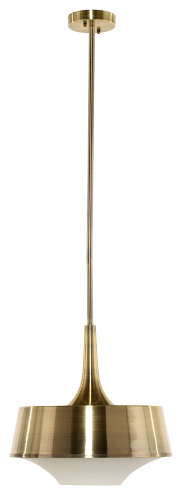 Harper Antique Brass Metal Pendant Lighting - Transitional - Pendant Lighting - by EBPeters | Houzz
