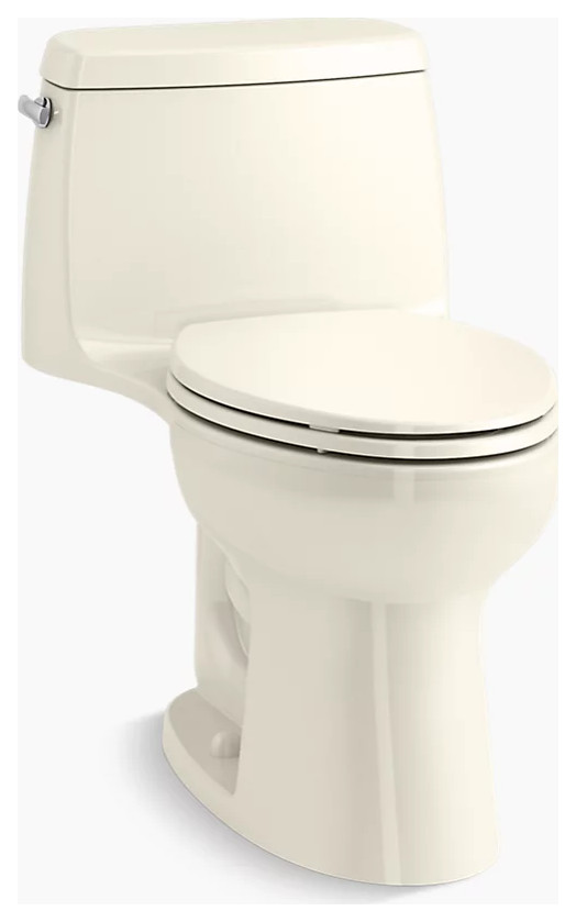 Kohler 30810-96 Santa Rosa One-Piece Compact Elongated 1.28 GPF Toilet ...