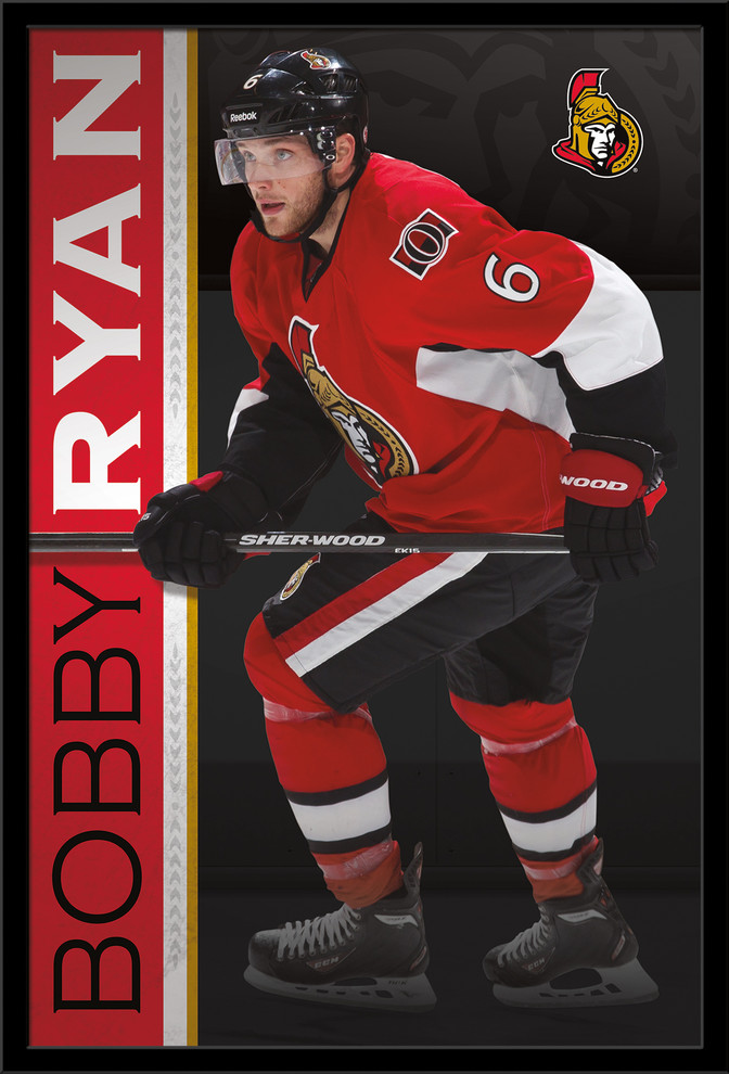 NHL Ottawa Senators - Bobby Ryan 13, 24.25"x35.75" - Contemporary - Prints And Posters - by ...